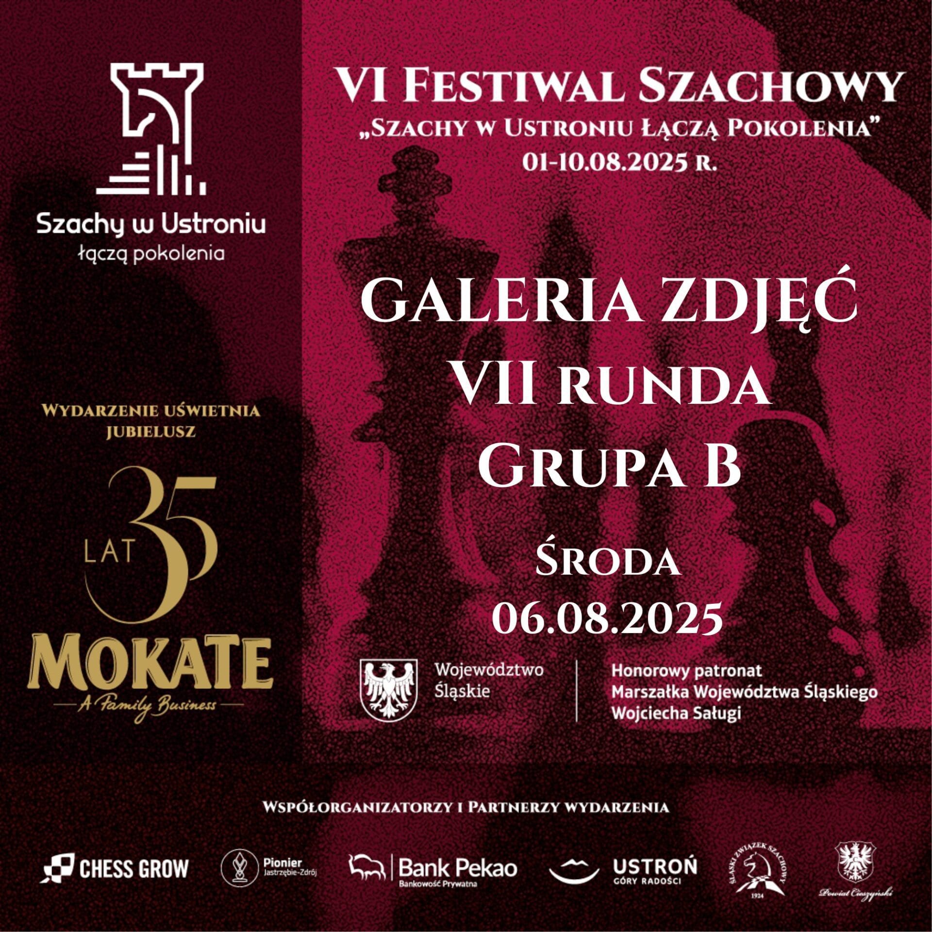 Galeria zdjęć VII runda Grupa B | VI Festiwal Szachowy - Szachy w ...